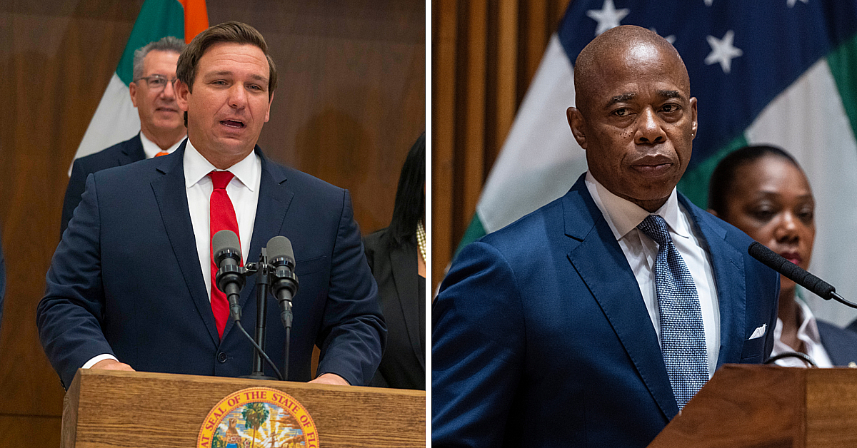 DeSantis fires back at Adams for offering to teach Florida NYC 'values ...