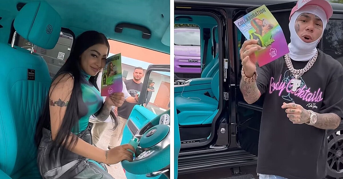 Yailin recibe su segundo auto de regalo en un solo día: ¡un Mercedes ...