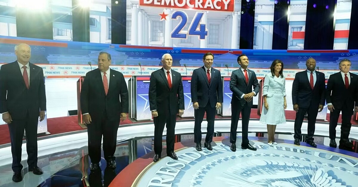 Intenso debate republicano: contendientes se enfrentan en ausencia de ...