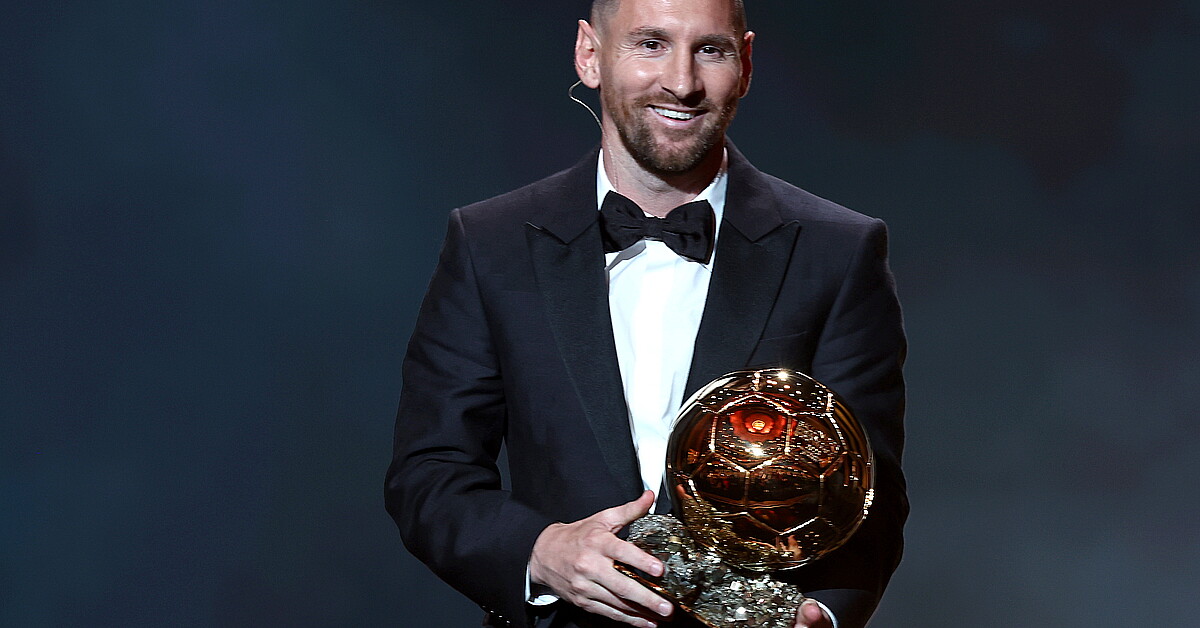 Messi gana su octavo Balón de Oro y el Inter Miami celebra el primer ...