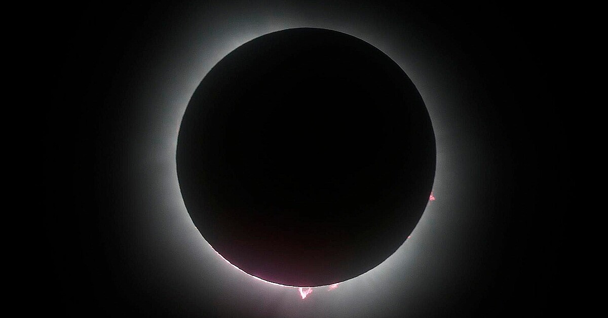 En fotos: Así se vivió el eclipse solar total que asombró a millones en ...