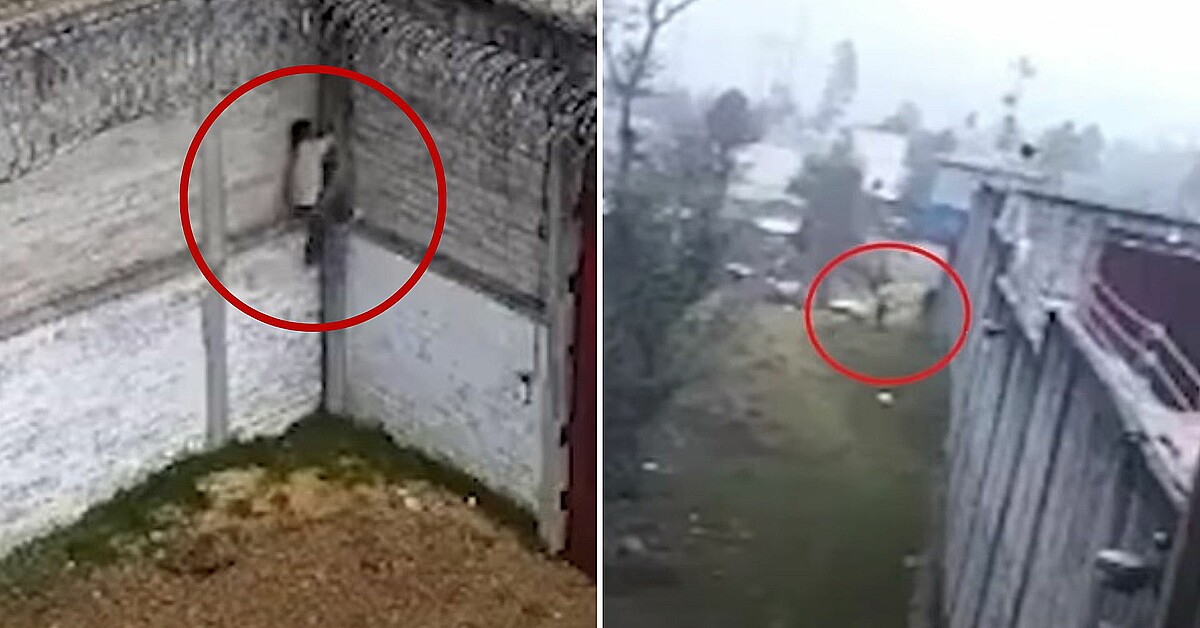 VIDEO: Así fue la rápida fuga de un reo en una prisión de México | ADN ...