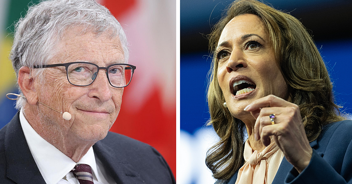 Bill Gates respalda en privado a Kamala Harris con una donación de 50 ...