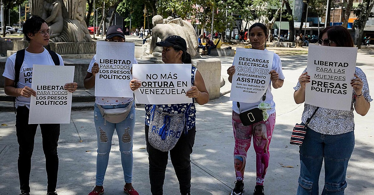 U.S. urges the Maduro to guarantee human rights of political prisoners ...